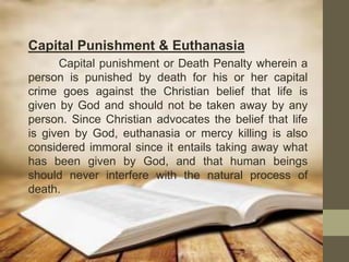 Christianity: Selected Issues | PPTX