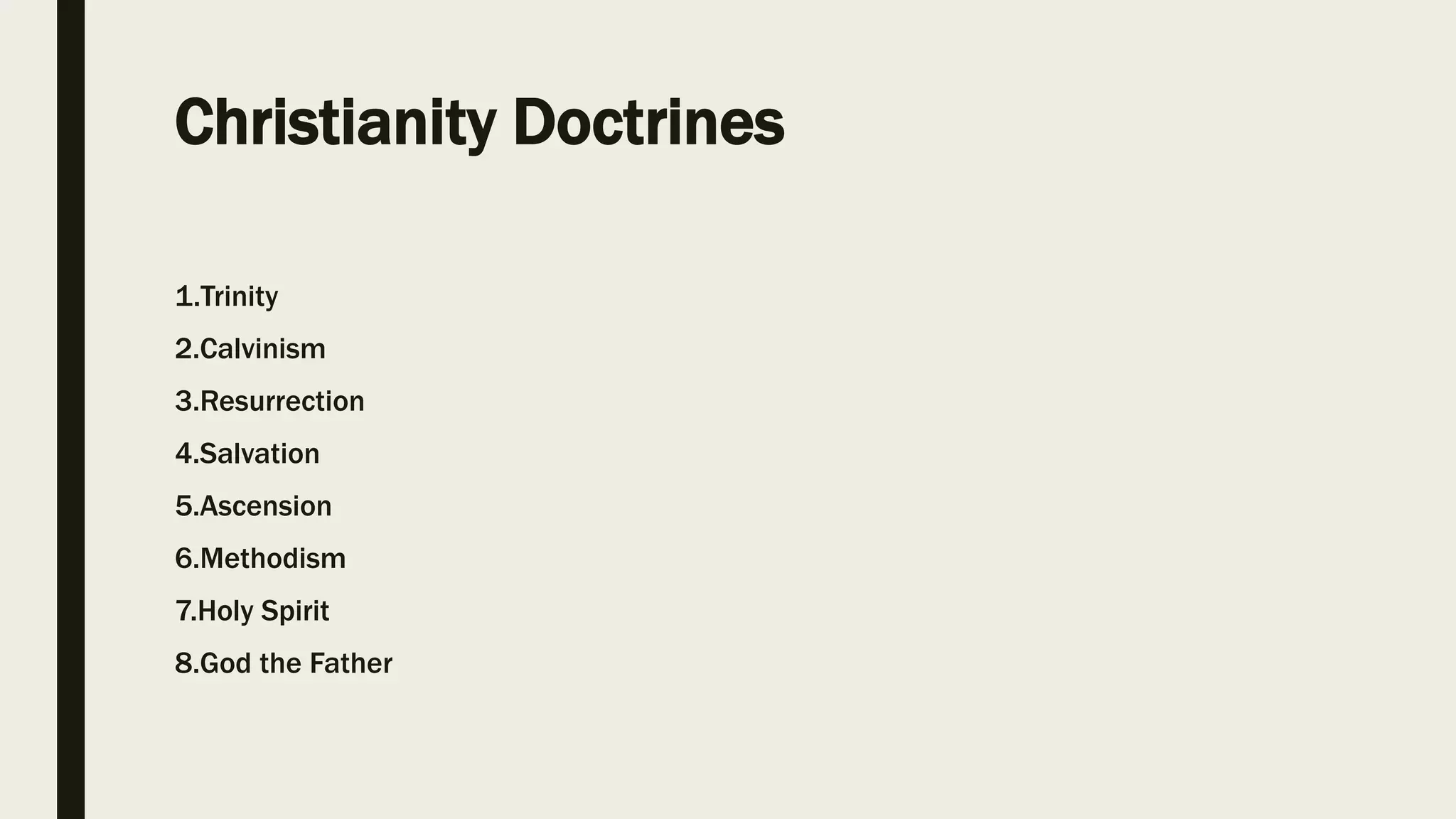 CHRISTIANITY intro to world religions | PPTX