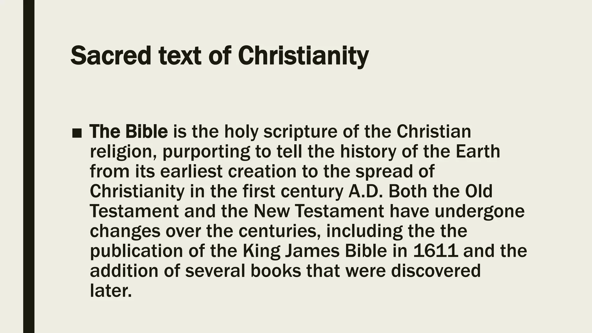 CHRISTIANITY intro to world religions | PPTX