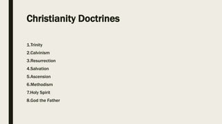 CHRISTIANITY intro to world religions | PPTX