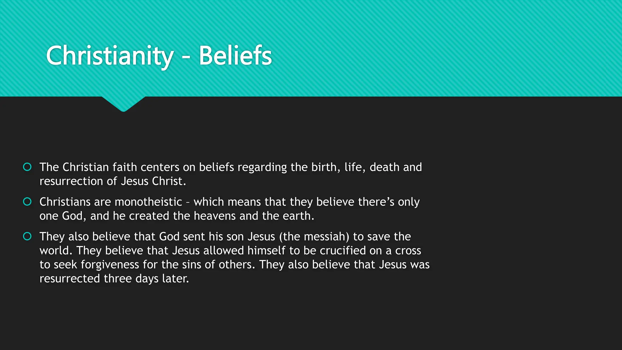 Christianity and Harmony - a presentation about religious acceptance | PPTX