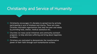 Christianity and Harmony - a presentation about religious acceptance | PPTX