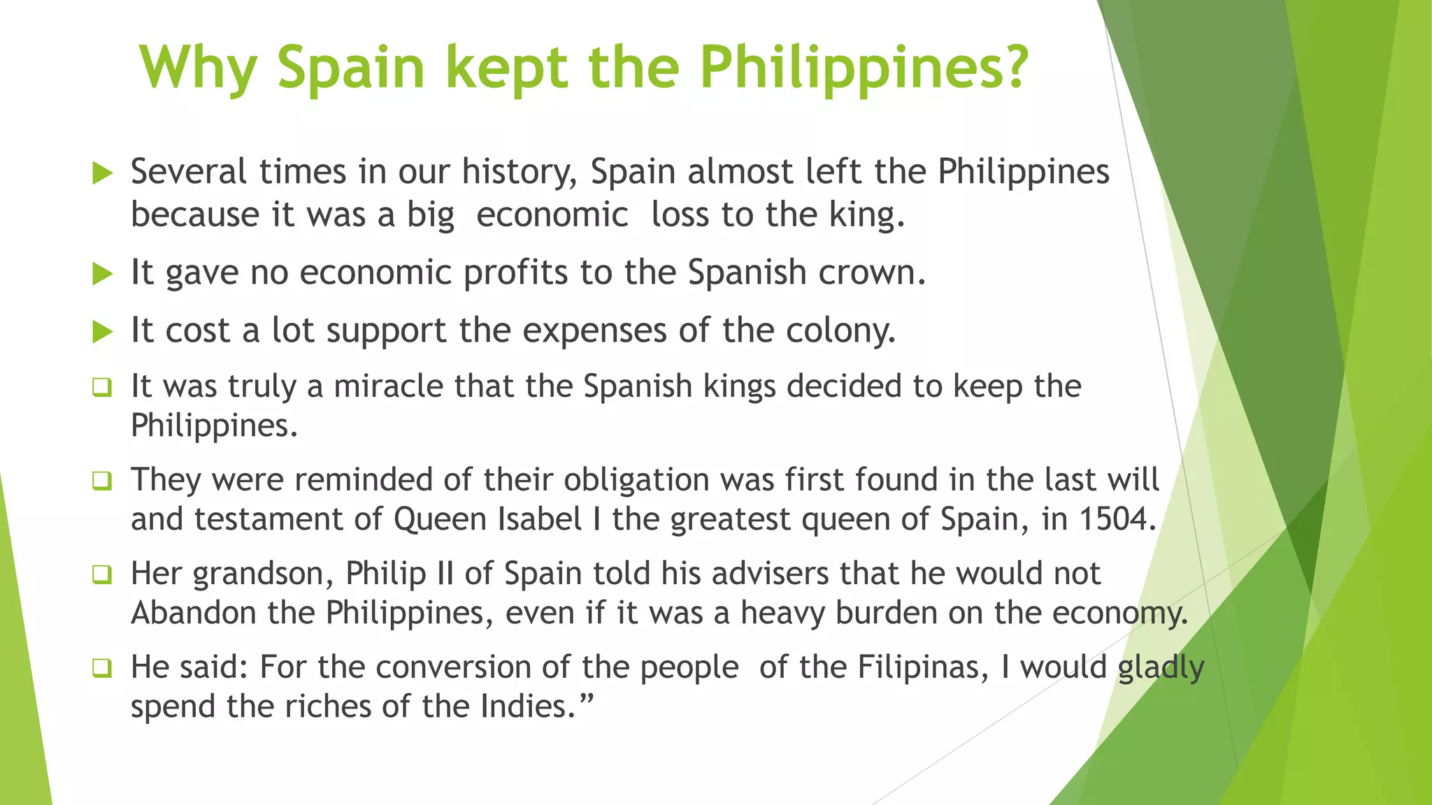 Christianity and spanish colonization today discussion | PPTX