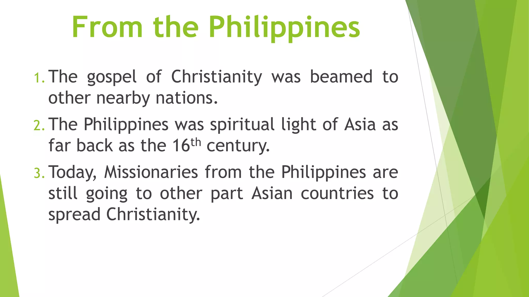 Christianity and spanish colonization today discussion | PPTX