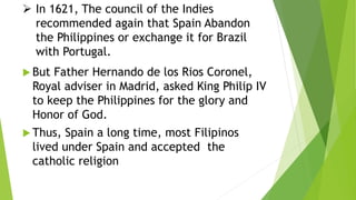 Christianity and spanish colonization today discussion | PPTX