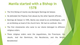 Christianity and spanish colonization today discussion | PPTX