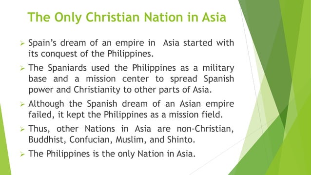 Christianity and spanish colonization today discussion | PPTX | Christianity | Religion ...