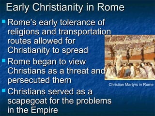 Christianity and the Roman Decline | PPT