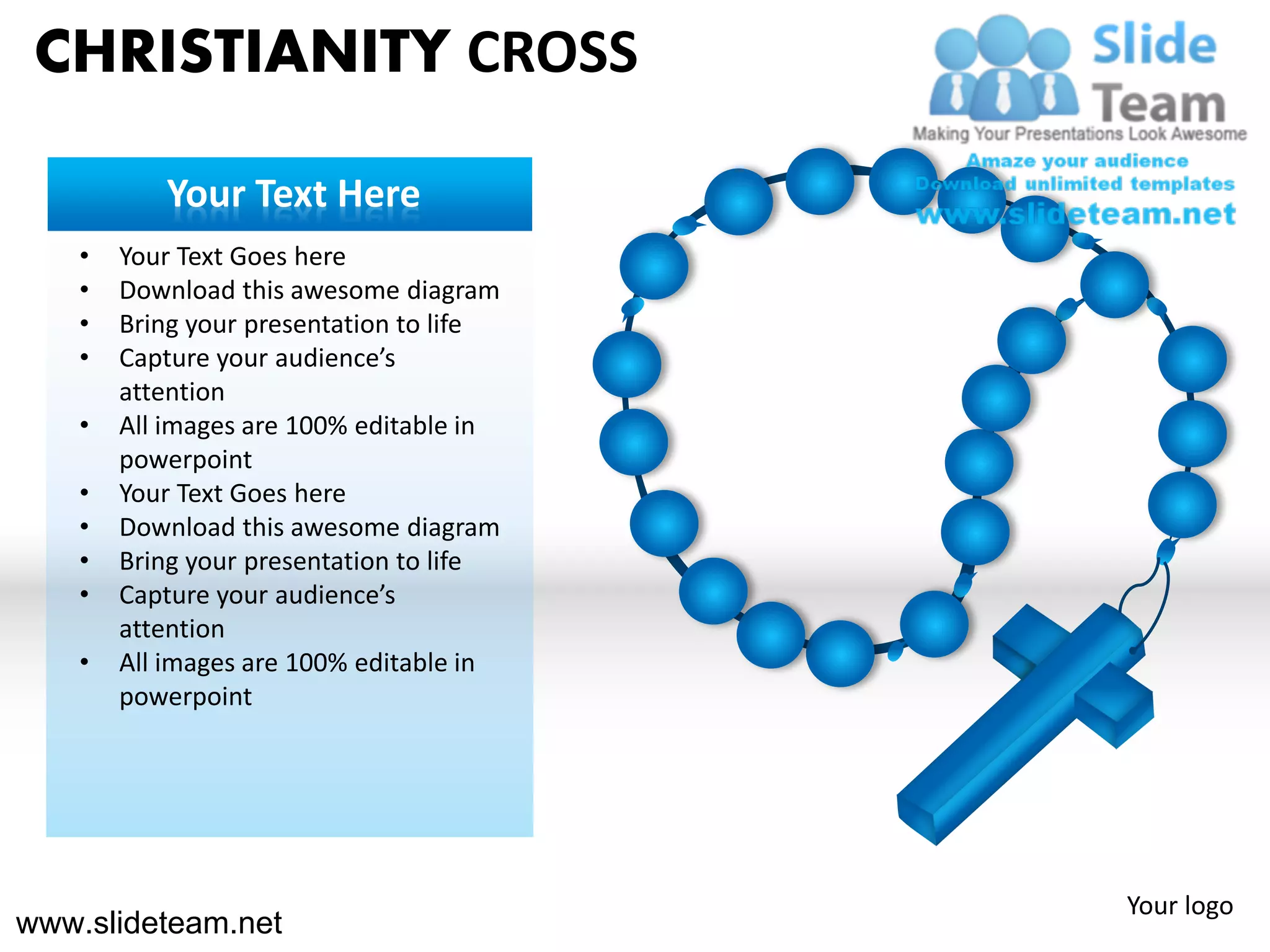 Christianity cross jesus christ powerpoint ppt templates. | PDF