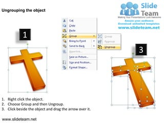 Christianity cross jesus christ powerpoint ppt templates. | PDF