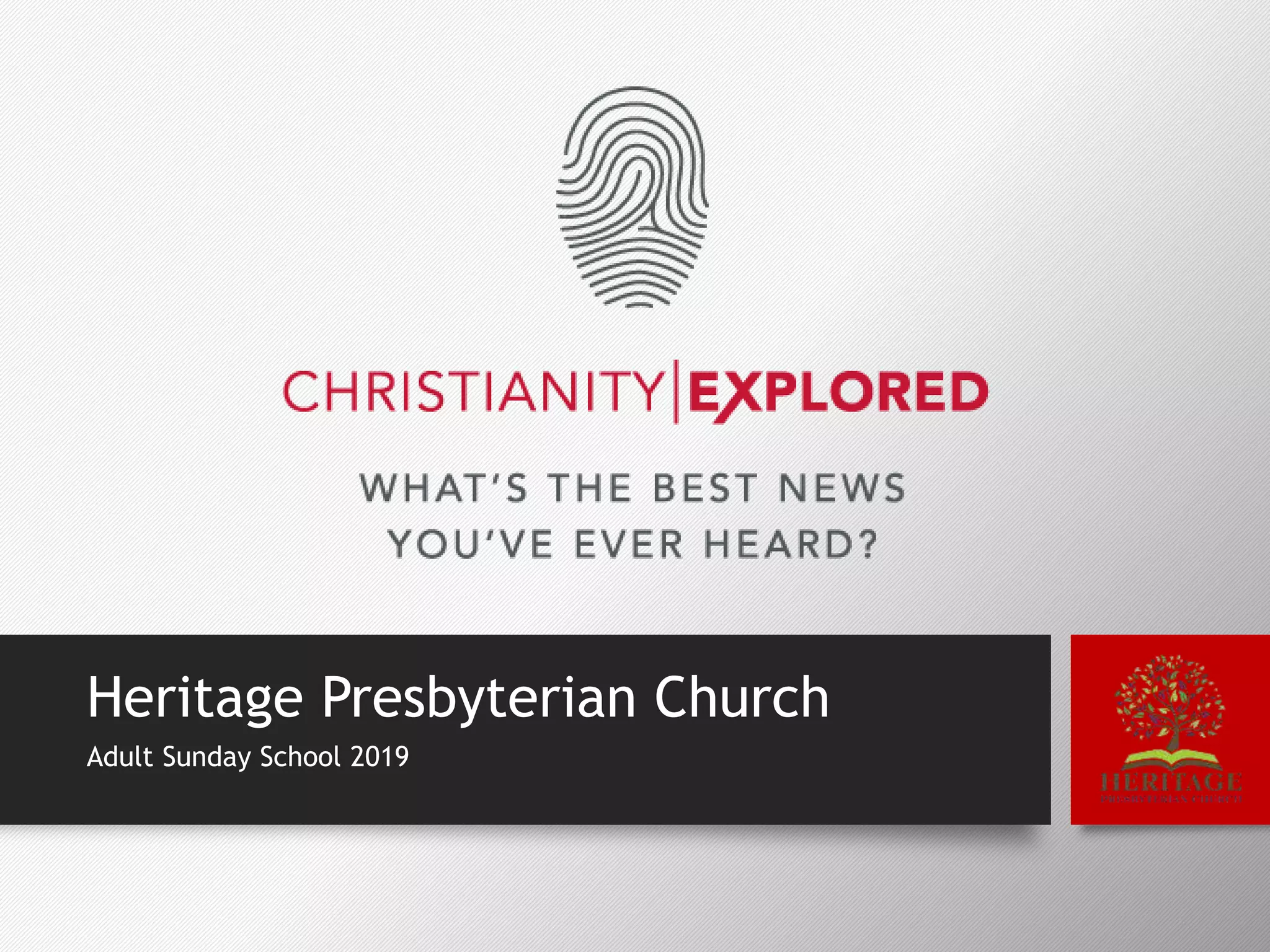 Christianity Explored Overview | PPTX
