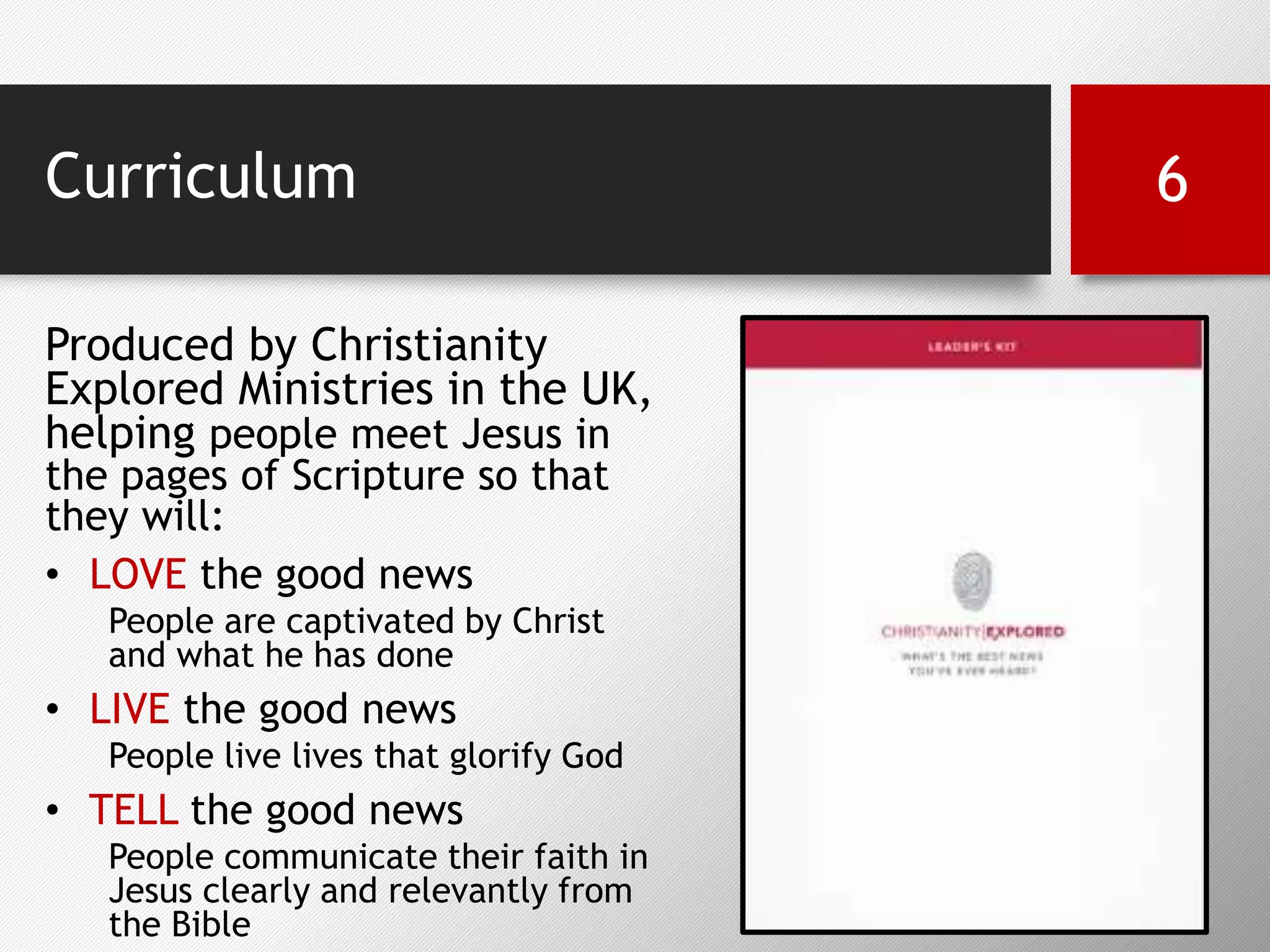 Christianity Explored Overview | PPTX