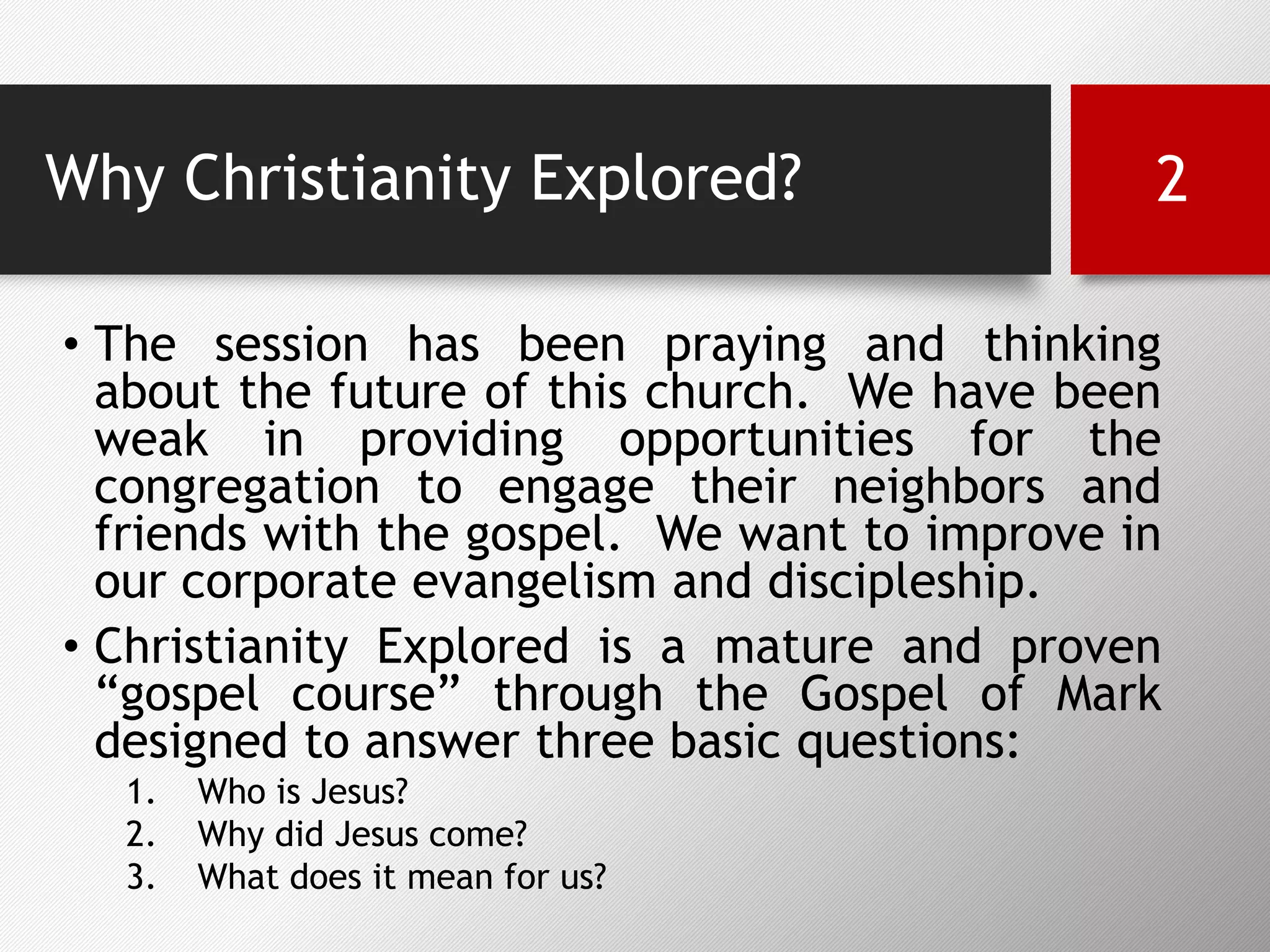 Christianity Explored - Recap | PPTX | Christianity | Religion ...