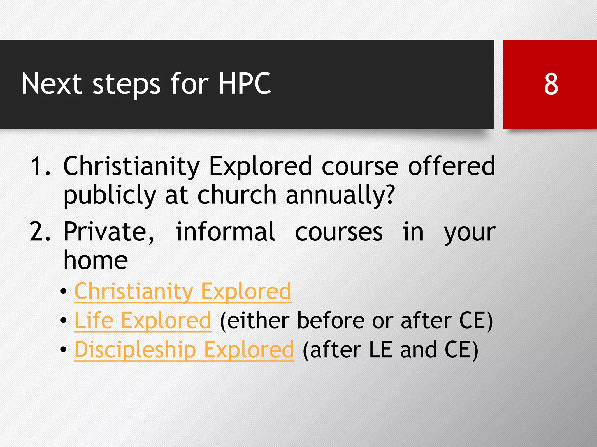 Christianity Explored - Recap | PPTX | Christianity | Religion ...