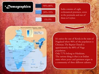 Christianity in india | PPTX