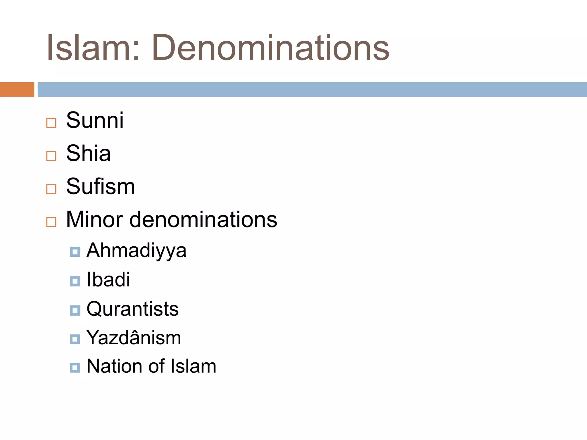 Christianity, Islam, and Judaism | PPTX