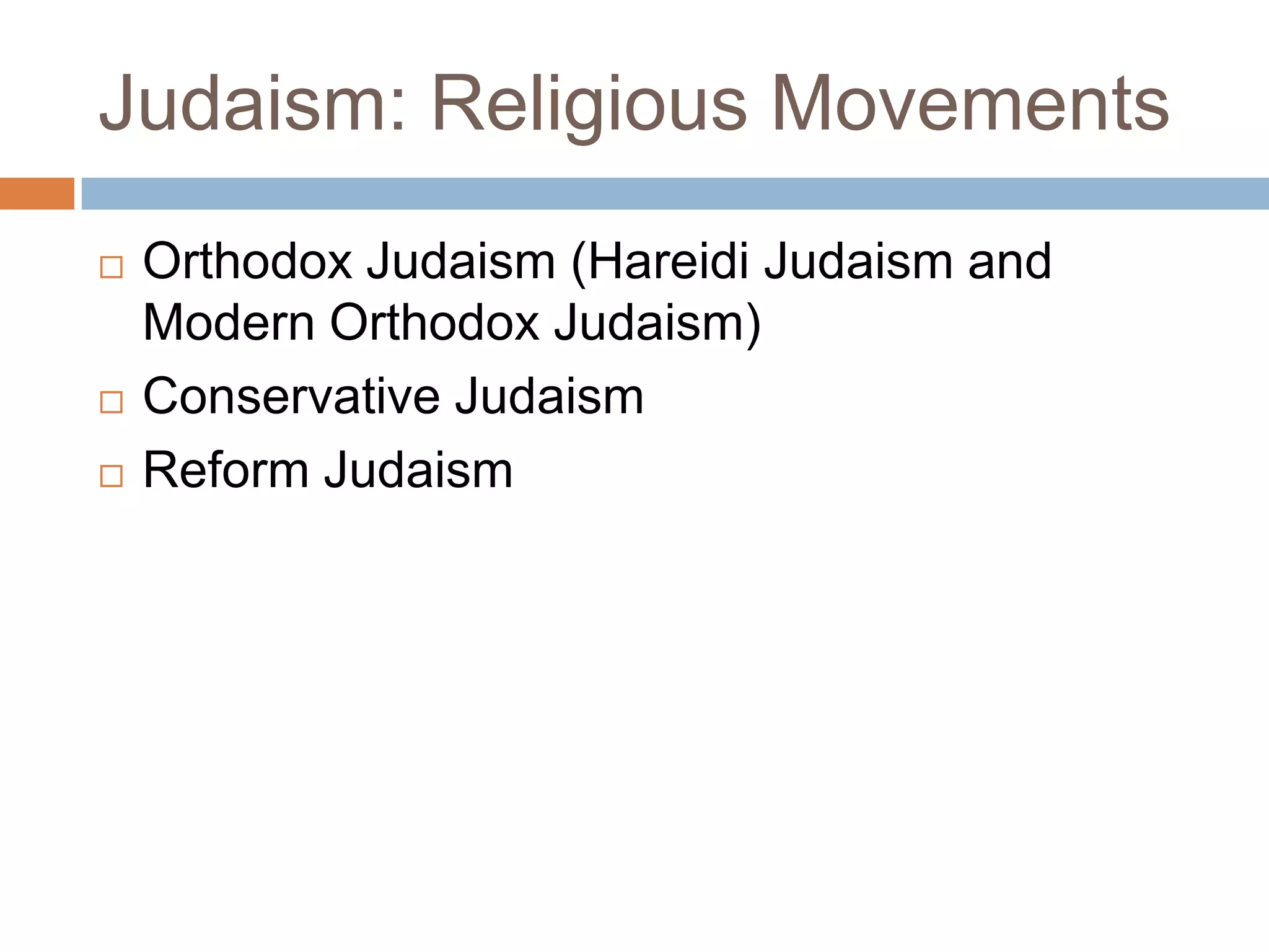 Christianity, Islam, and Judaism | PPTX