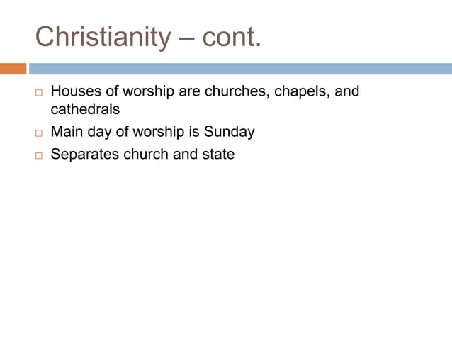 Christianity, Islam, and Judaism | PPT