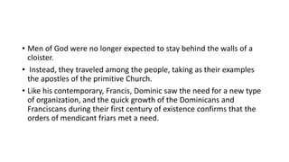 Christianity & monasticism in medieval ages | PPTX