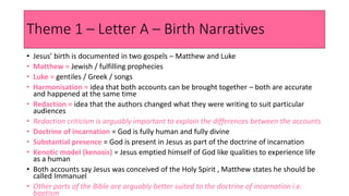 Christianity Overview Revision | PPTX