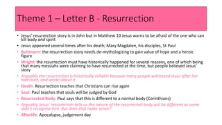 Christianity Overview Revision | PPTX