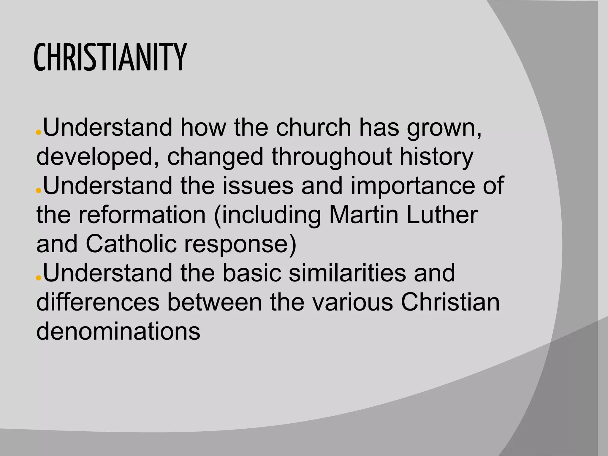 Christianity Slide Show | PDF