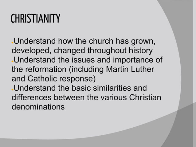 Christianity Slide Show | PDF | Christianity | Religion & Spirituality