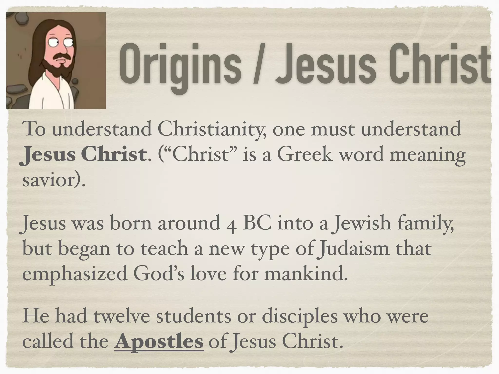 Christianity Slides | PDF