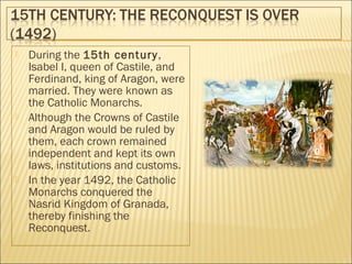 The Christian Kingdoms: The Spanish Reconquest | PPT