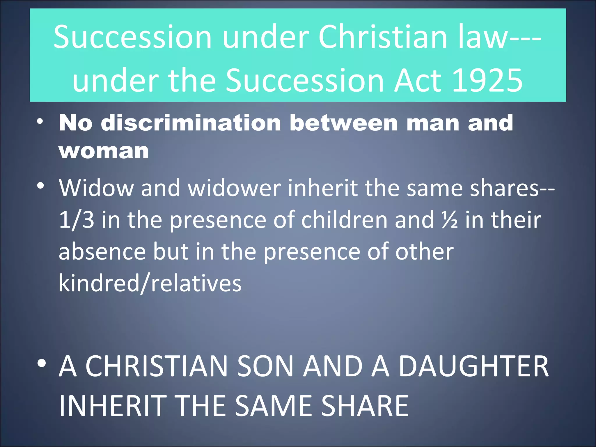 Christian law in bangladesh | PPT