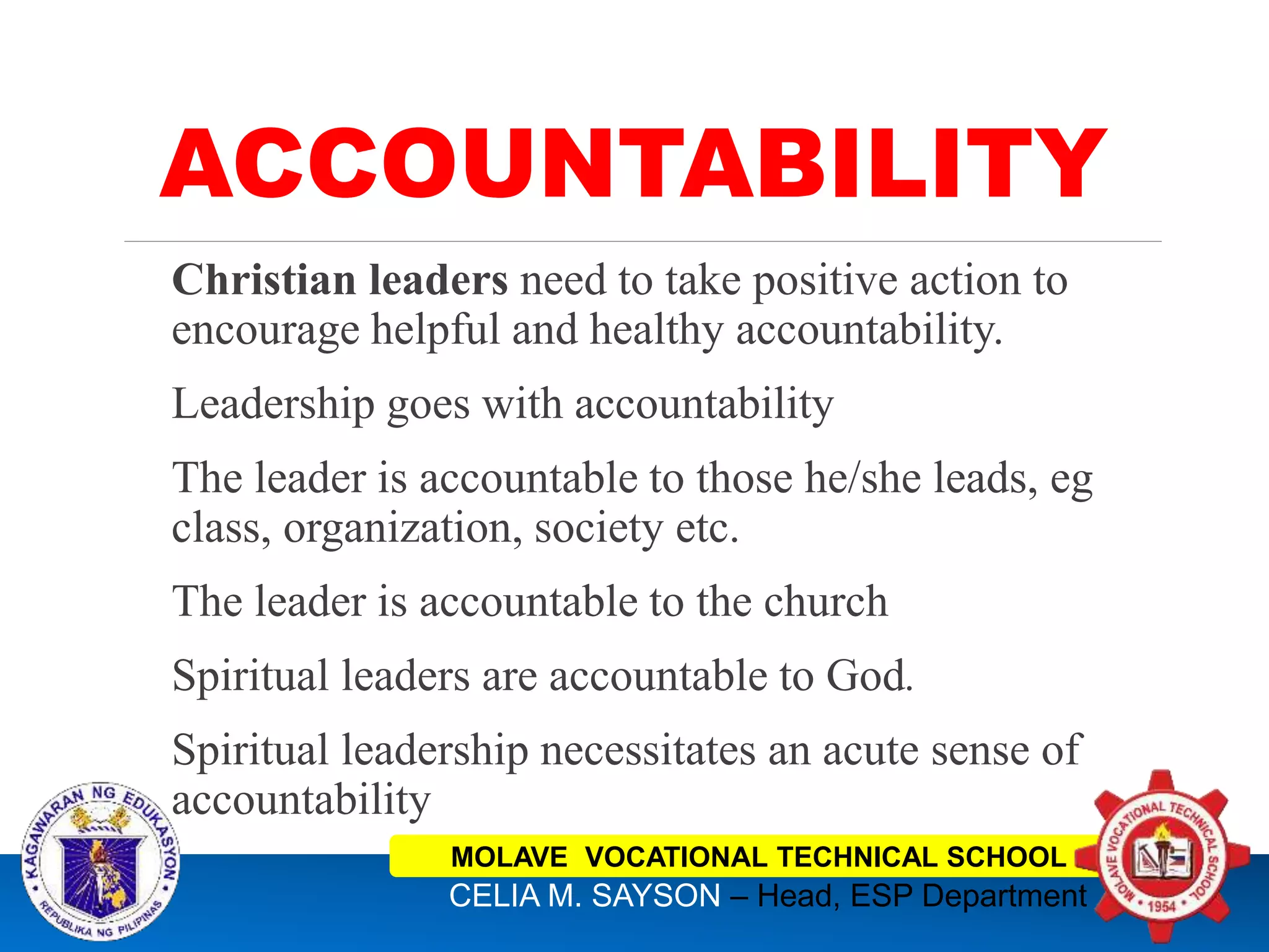 Christian Leadership | PPSX