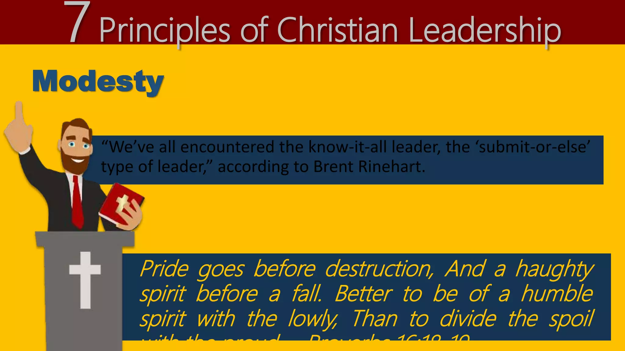 Christian leadership | PPTX