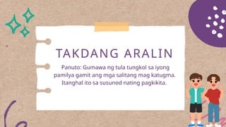 Paggamit ng salitang magkatugma.pptxkbqbqbkk | PPTX