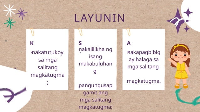 Paggamit ng salitang magkatugma.pptxkbqbqbkk | PPT