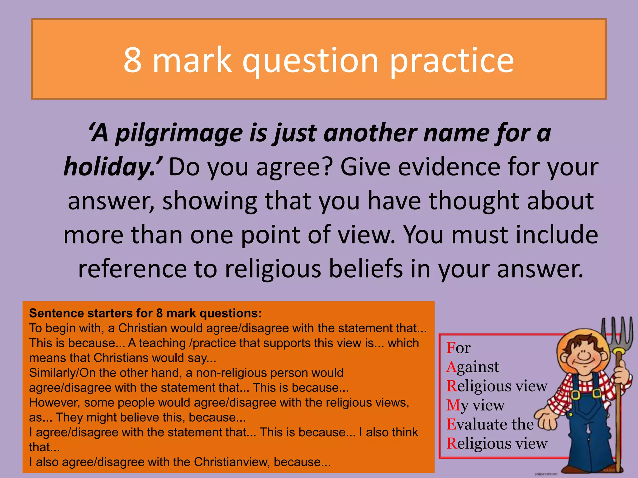 Christian pilgrimage | PPTX