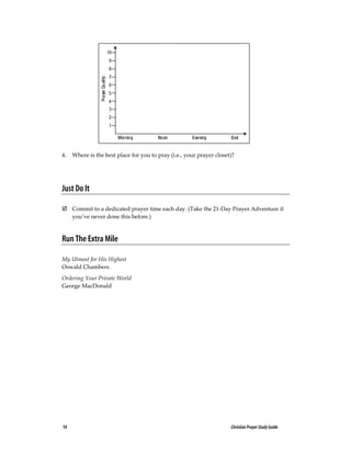 Prayer Study Guide | PDF