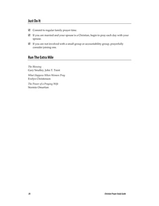 Prayer Study Guide | PDF