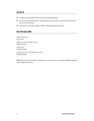 Prayer Study Guide | PDF