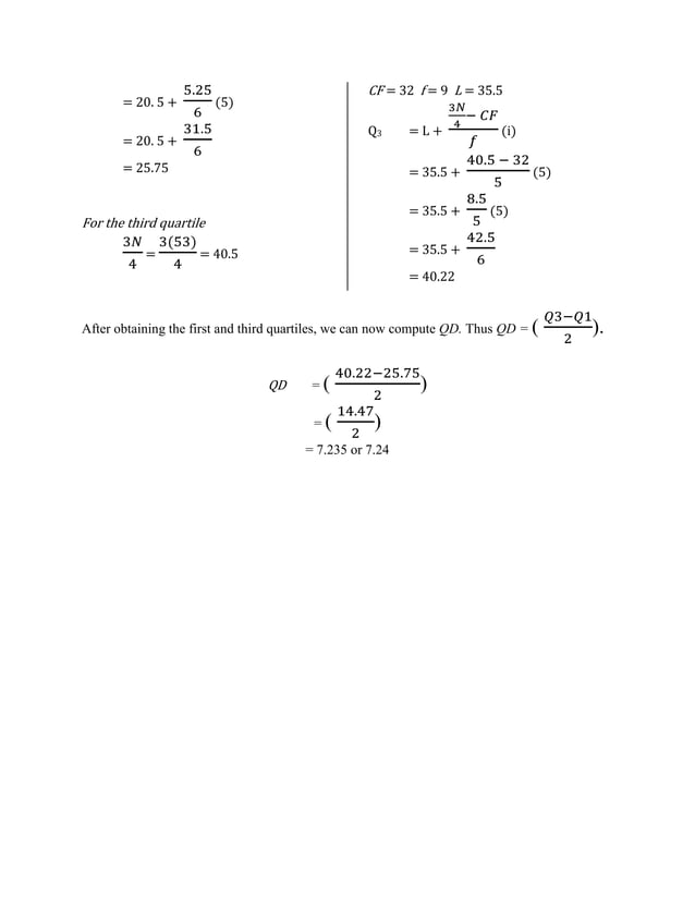 Quartile Deviation Pdf