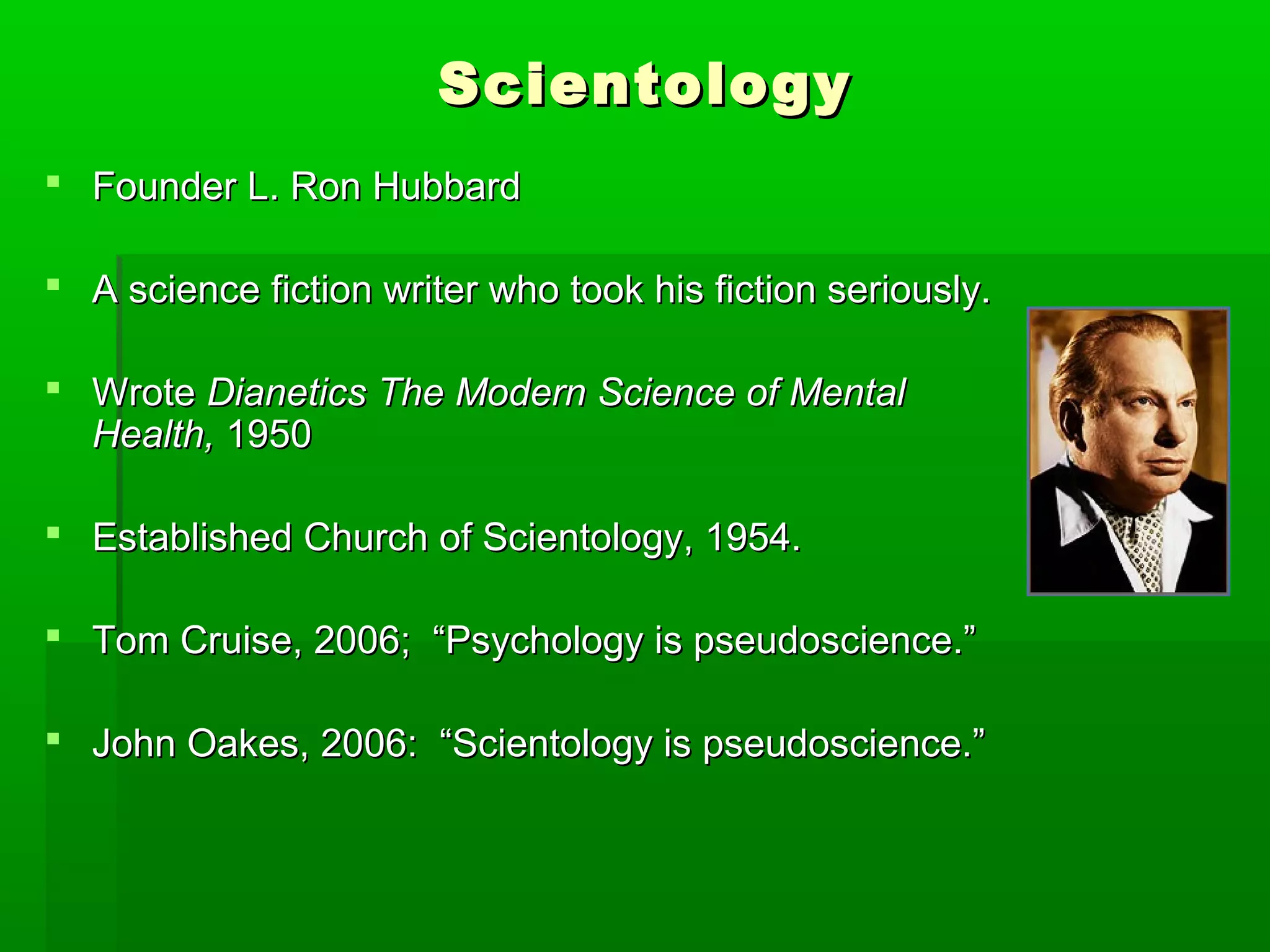 Christian Science and Scientology: A Power Point | PPT | Christianity ...