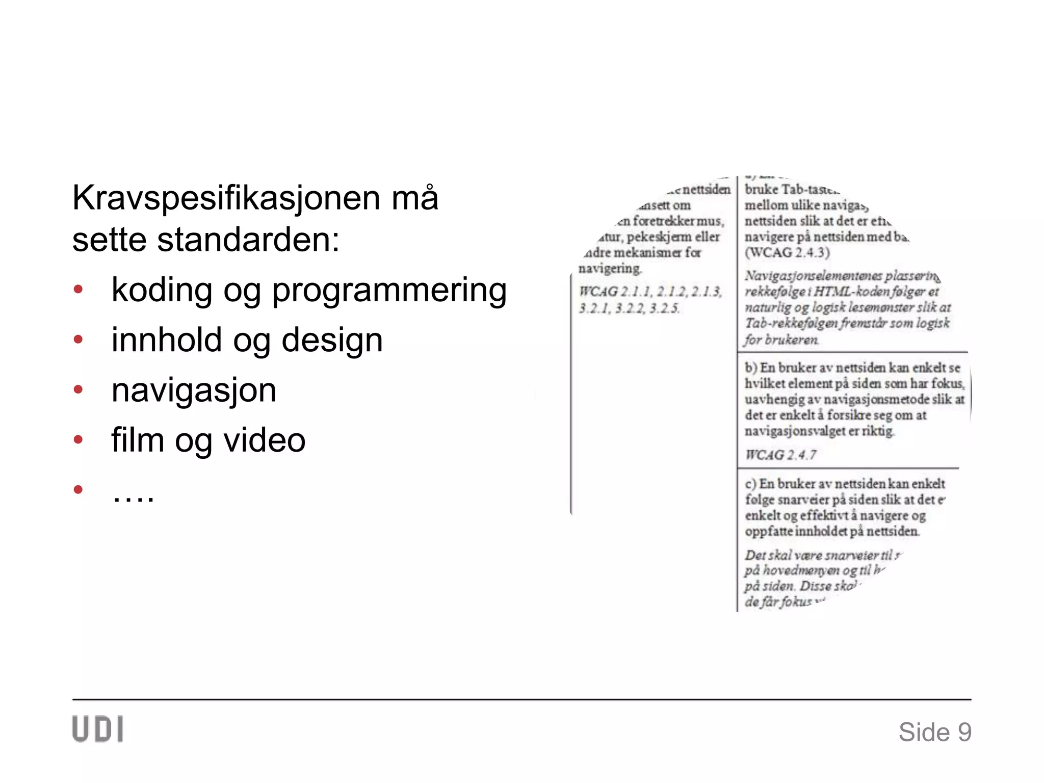 Universell utforming: Case nye udi.no