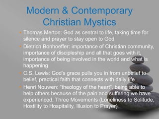 Christian Spirituality: Connecting to God (Day 1) | PPTX