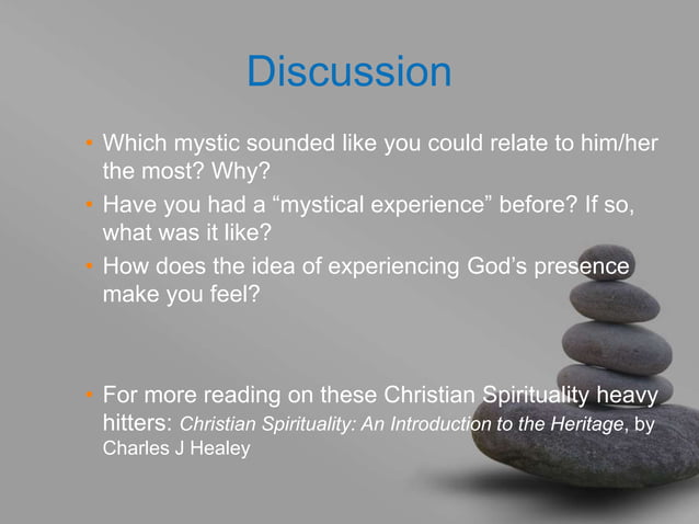 Christian Spirituality: Connecting to God (Day 1) | PPTX