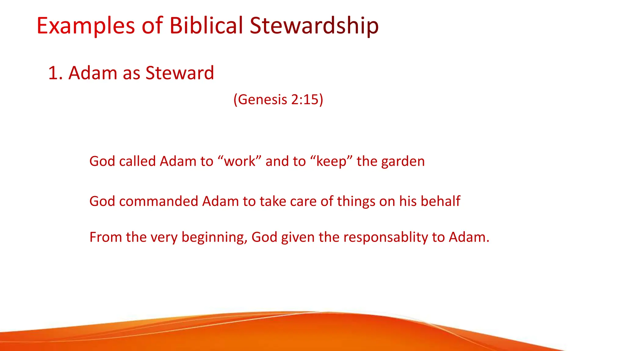 The Christian Stewardship Notes in .pptx