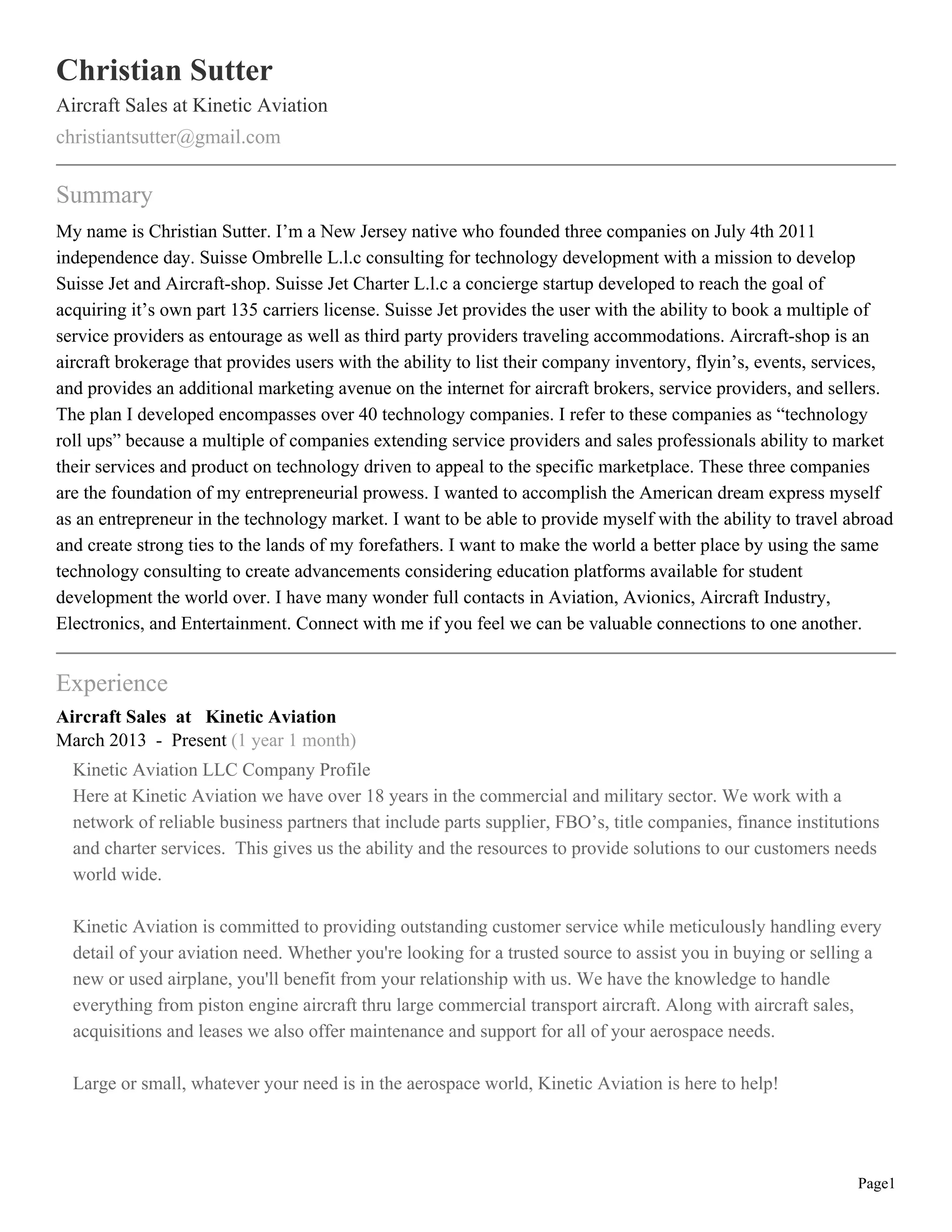 Christian sutter | PDF