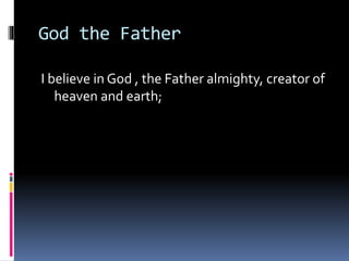 God The Father Symbols