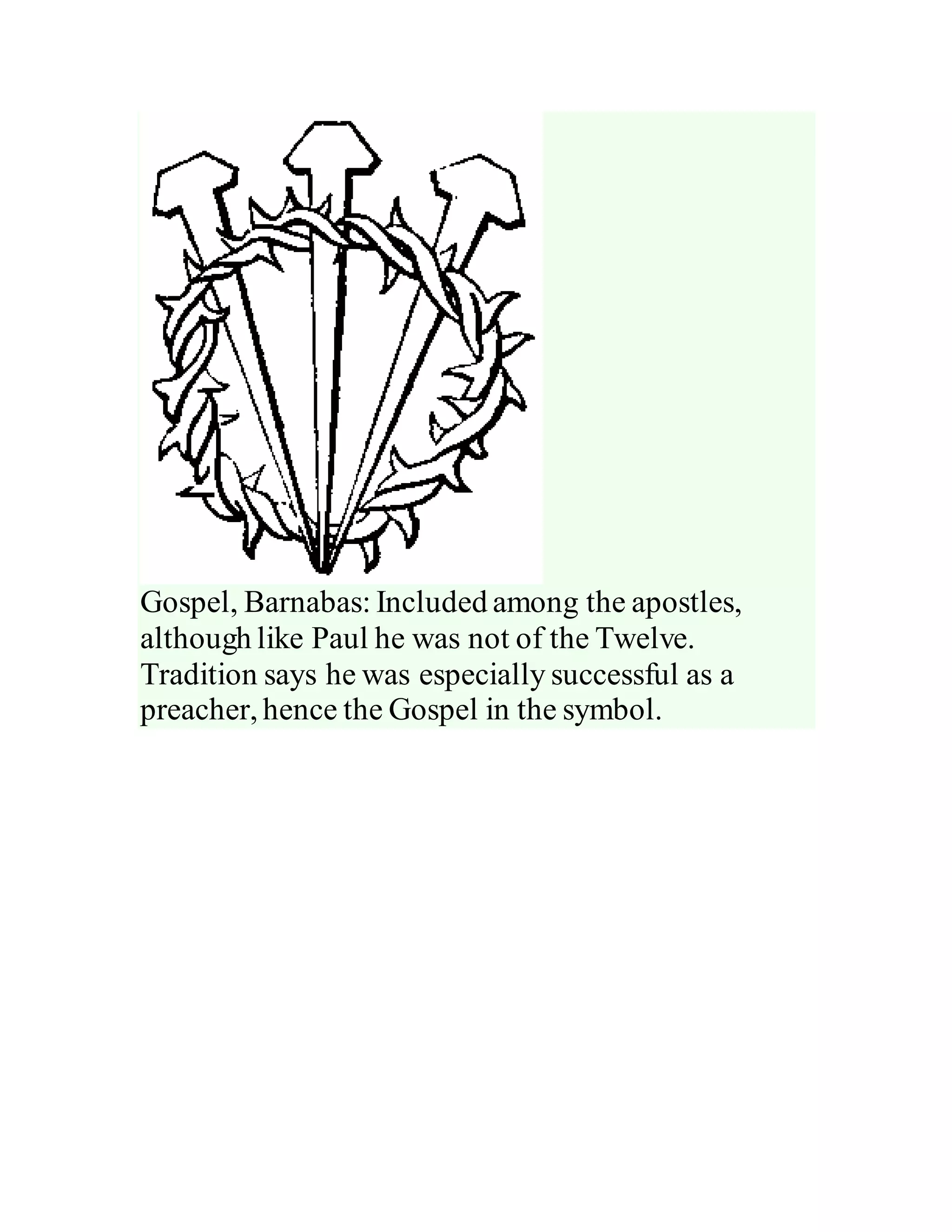 Christian symbols. | DOCX