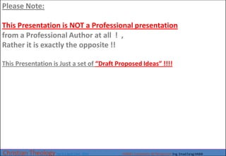 OUTDATED Christian Theology(THL), Common Theological Topics & Concepts ...