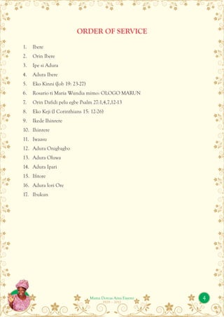 Christian Wake Keep Programme | PDF