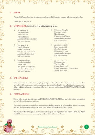 Christian Wake Keep Programme | PDF